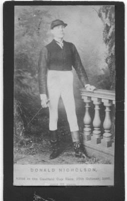 Photograph; Donald Nicholson - Australian Racing Museum