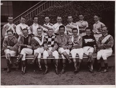 Photograph; Jockeys, International Stakes - Australian Racing Museum