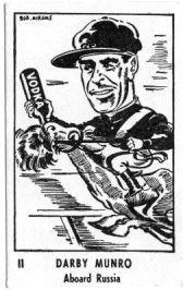Caricature; Darby Munro - Australian Racing Museum