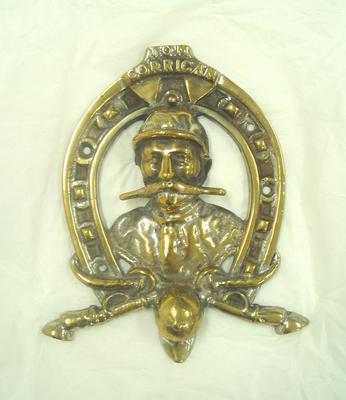 Plaque; Tom Corrigan - Australian Racing Museum