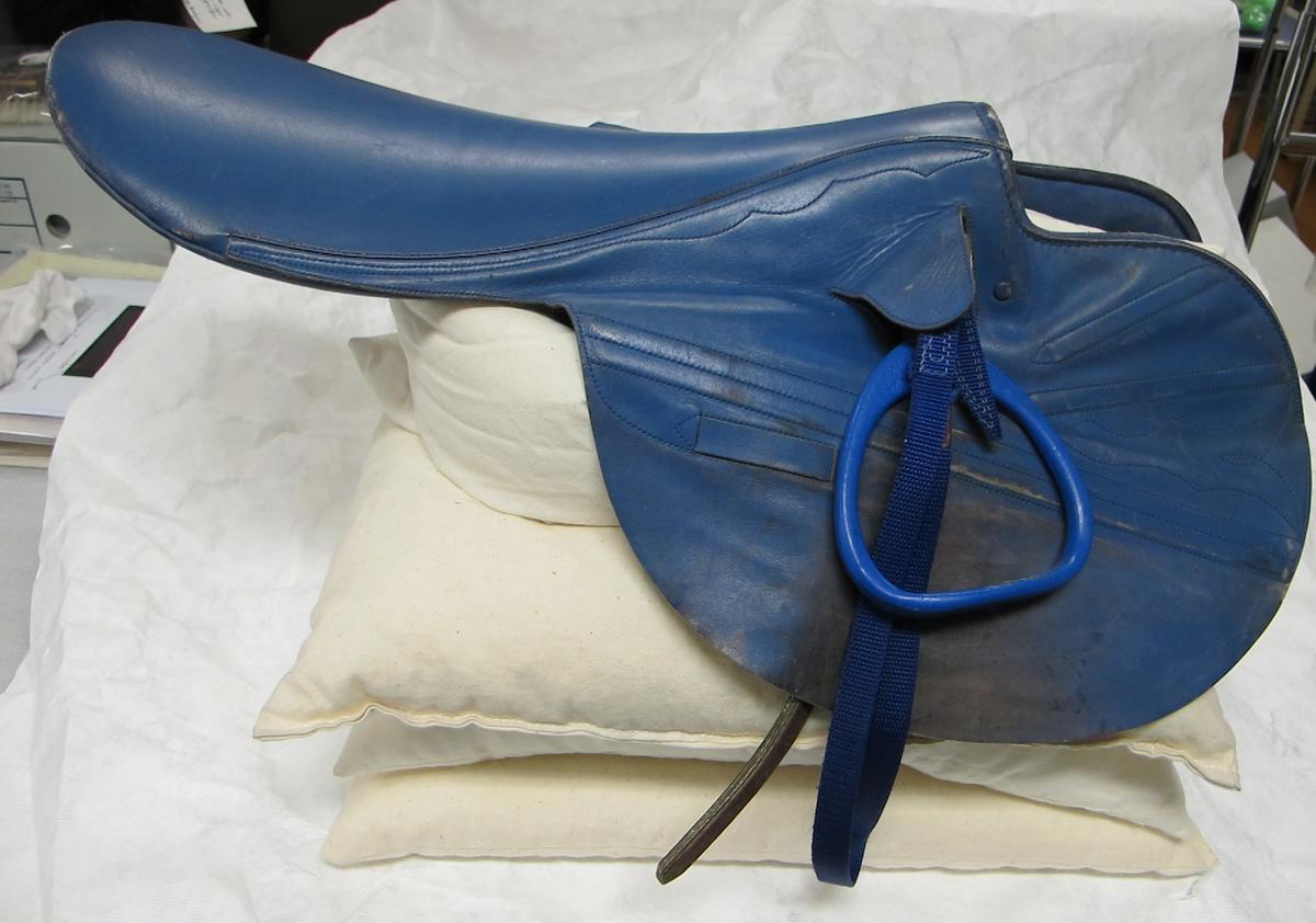 Saddle; Richard "Darby" McCarthy - Australian Racing Museum