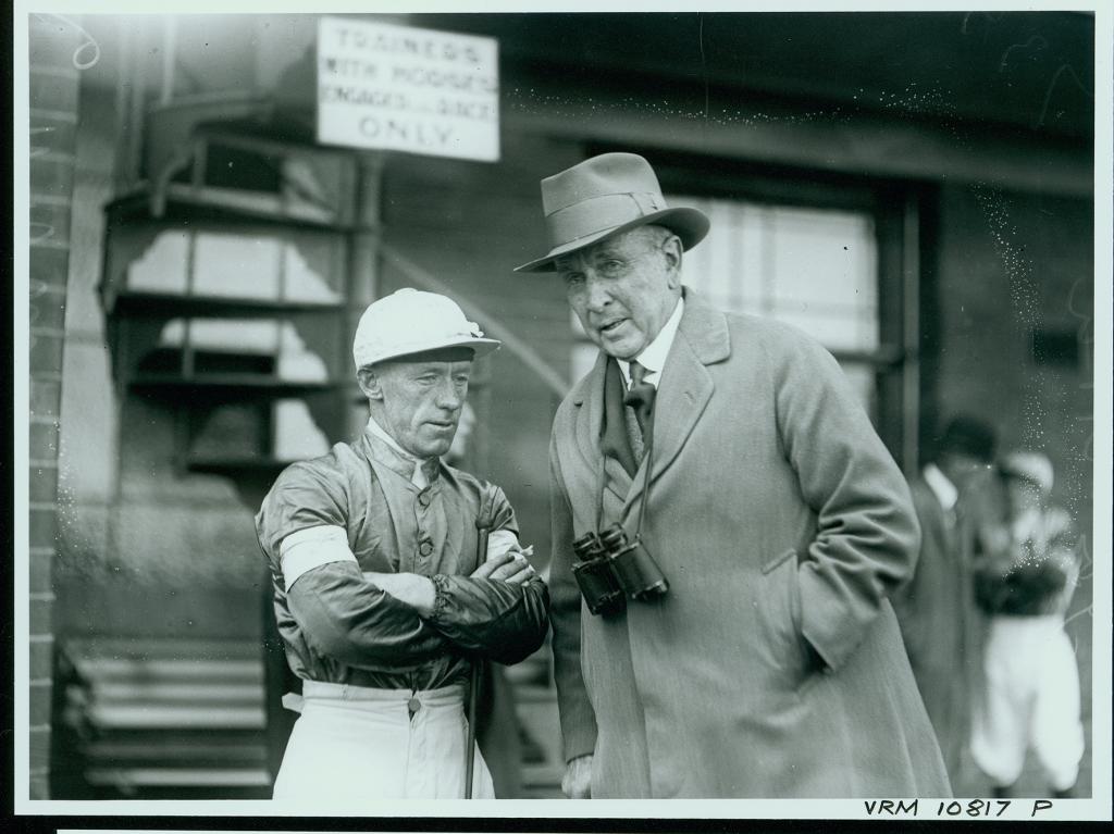 Glass plate negative; James Scobie and Bill Duncan - Australian Racing ...
