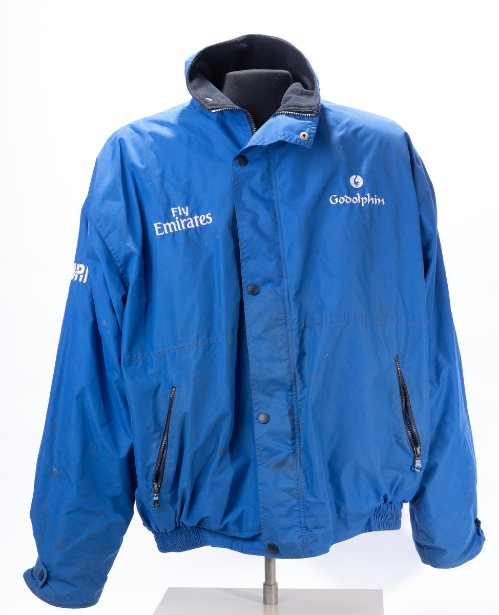 Godolphin Team Jacket; Geoff Farley - Australian Racing Museum