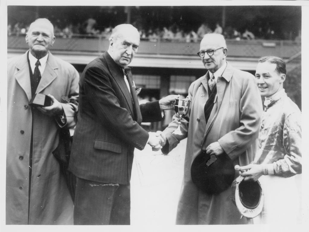 Photograph; Stanley Bruce, GR Nicholas and Ron Hutchinson - Australian ...