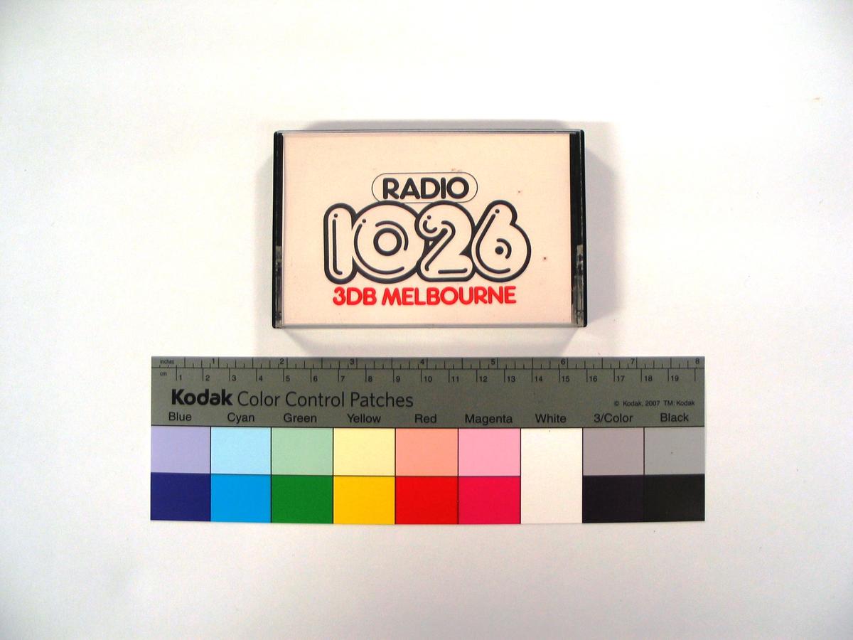 Cassette Tape; Jack Ayling, Air Check - Australian Racing Museum