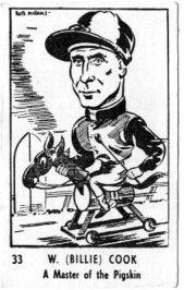 Card; Billy Cook - Australian Racing Museum