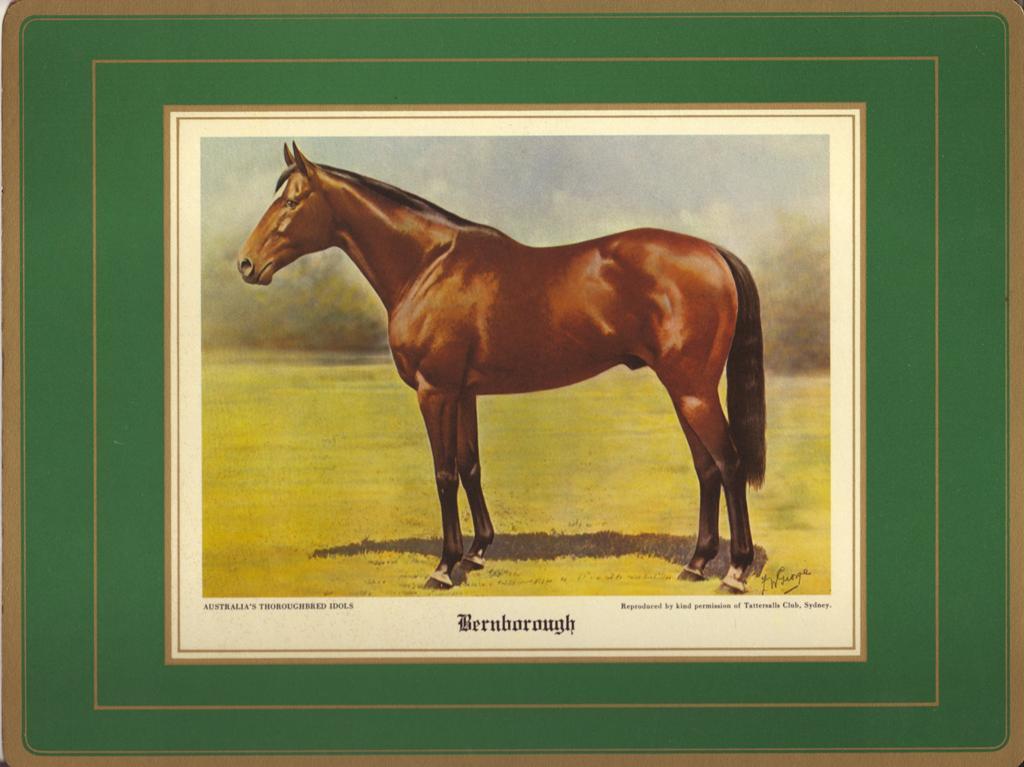 Place Mat Set: Australia's Thoroughbred Idols - Australian Racing Museum
